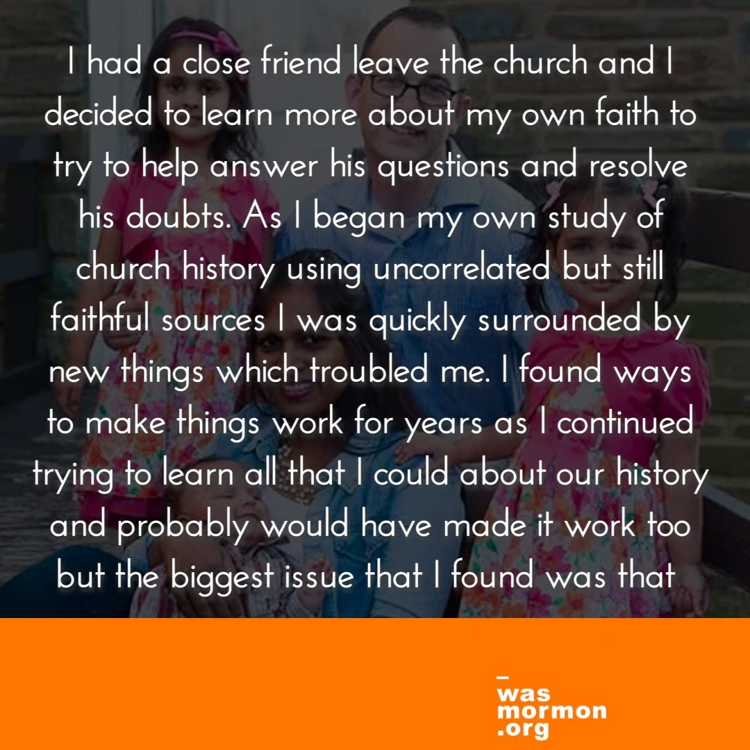 Brandon Was a Mormon, an Exmormon Profile Spotlight - wasmormon.org