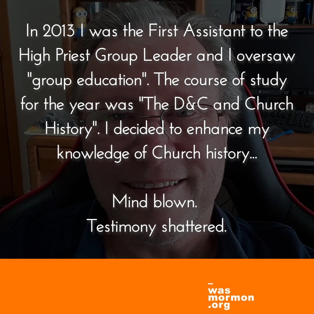 Bruce Was a Mormon, an Exmormon Profile Spotlight - wasmormon.org