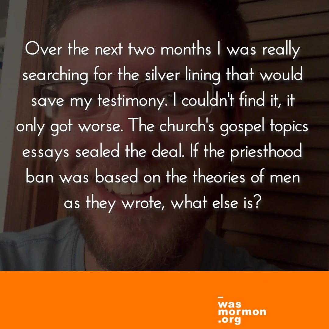 John Was a Mormon, an Exmormon Profile Spotlight - wasmormon.org