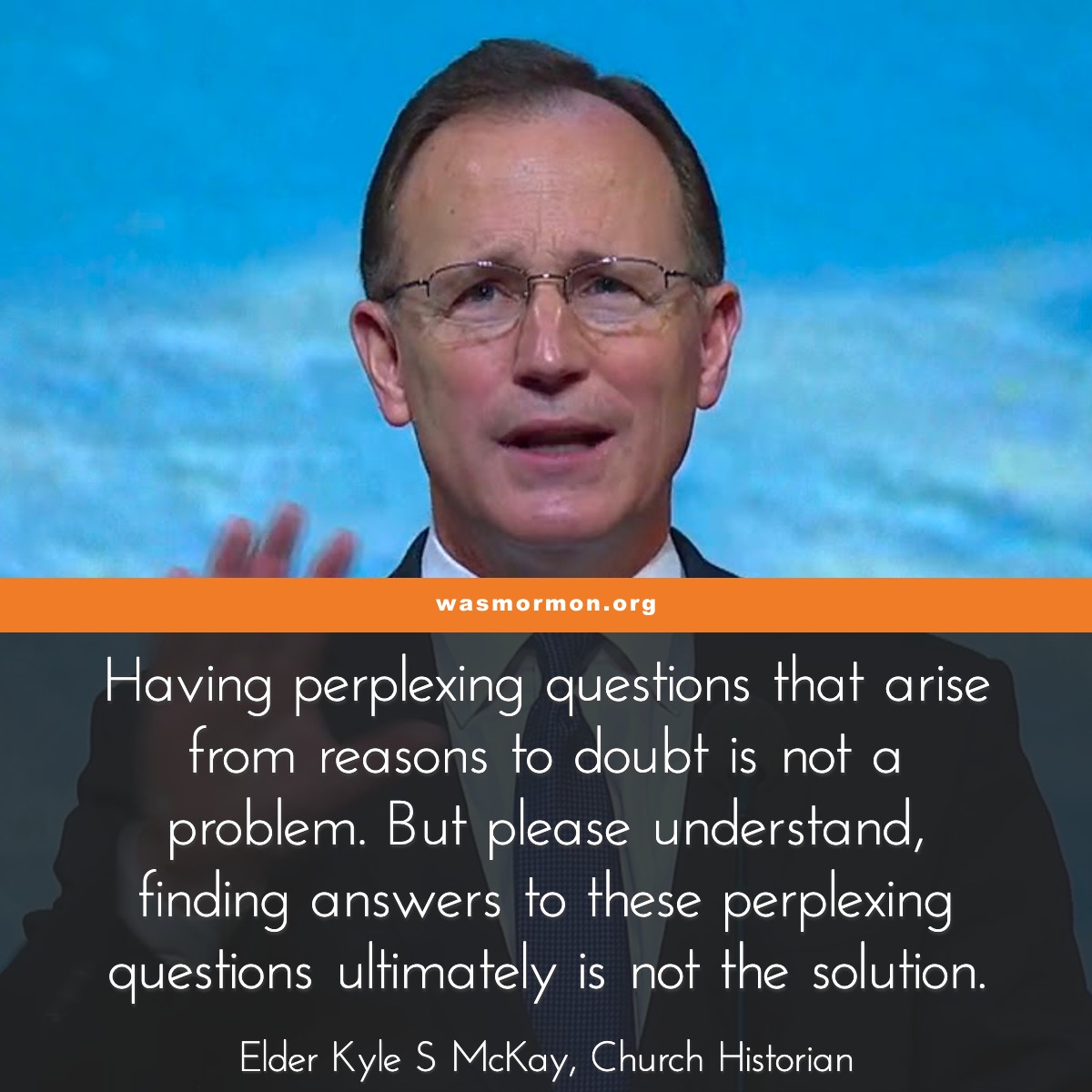 Elder McKay’s Sure and Certain Foundation for Unhistory and ...